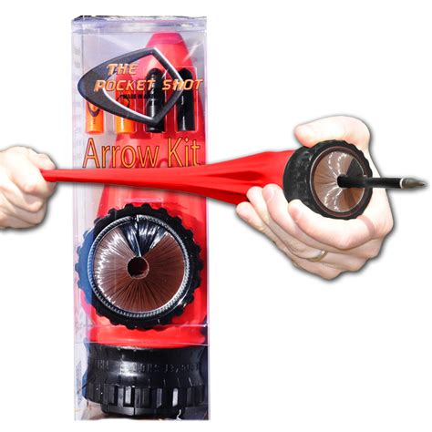 The Orginal Usa Pocket Shot Archery Compact Arrow Slingshot Kit S 0710