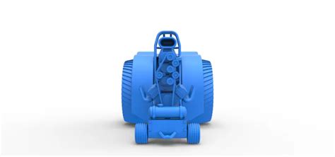 Fun Short Super Modified Pulling Tractor Version 2 Scale 125 3d