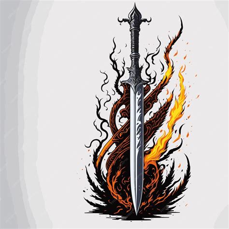Premium Vector Traditional King Shape Sward Tshirt Design