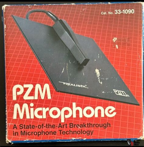 Pzm Microphone 33 1090 For Sale Us Audio Mart