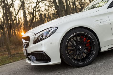 Mercedes Benz C63 AMG S Dampfhammer Motorblock