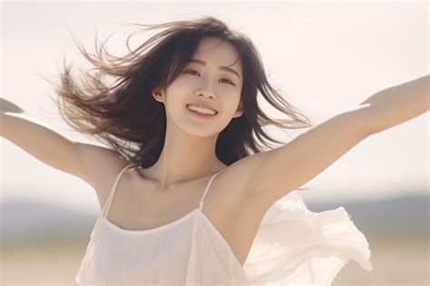Premium Ai Image Beauty Woman Image Armpit Removal