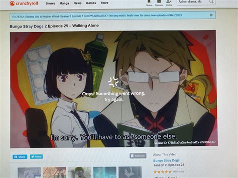 For Some Reason It Gives The Error Message When I Click On Any Video But Plays It In The