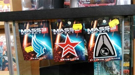 Three Patches To Show Your Colours Within The Mass Effect Universe Or