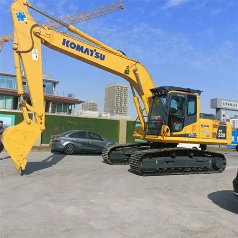 Japan Made Authentic Original Used Excavators Komatsu Pc220 8 Hydraulic
