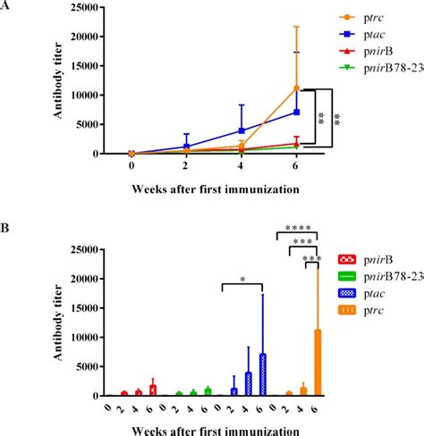 Evaluation Of The Effect Of Promoter Type On The Immunogenicity Of The