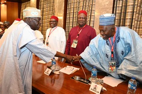 I Came To Work Not For Money Tinubu Tells Ex Nass Leaders