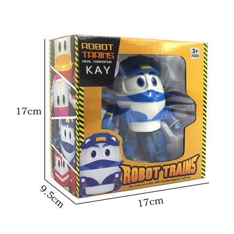 Ready Stock Robot Trains Rt Kay Transformer Transforming Train Figure Korean Animation Toy