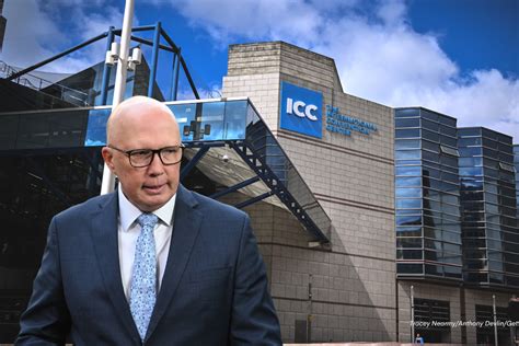 Dutton Claims International Criminal Court Is Anti Semitic For