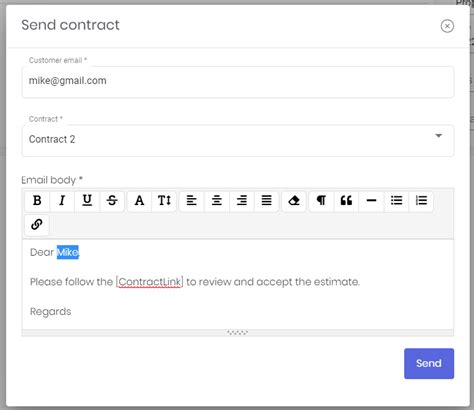 Create Manage And Send Contracts Features Added For Retailers