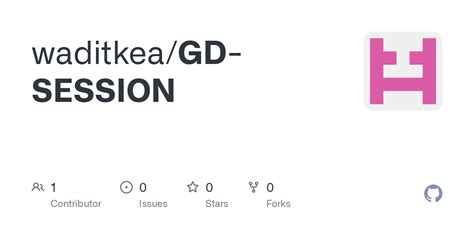 github waditkea gd session