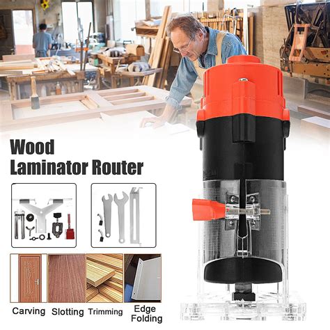 30000rpm Electric Hand Trimmer 800W Wood Router Laminate 6 35mm Small