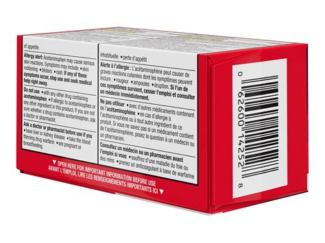Tylenol Caplets Ex Strength 100s