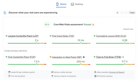 Pagespeed Insights If The Core Web Vitals Assessment Has Passed And