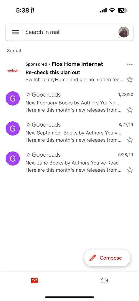 Ads in the Gmail app on the iPhone - TidBITS Talk - TidBITS Talk