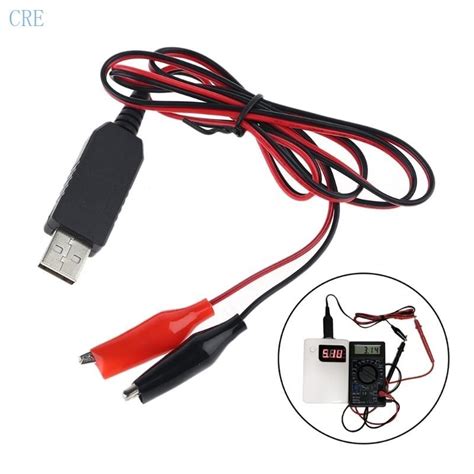 Cre สายเคเบิลพาวเวอร์ซัพพลายแบตเตอรี่ Type C Usb 5v เป็น 3v Aa Aaa Cd