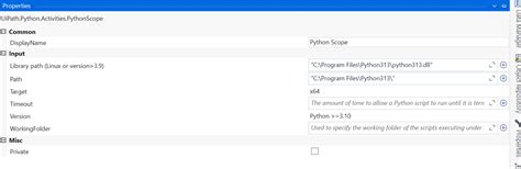 Unable To Invoke Python File Into Uipath Process Activities Uipath Community Forum