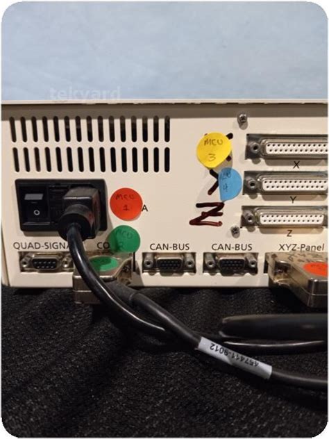 Used Zeiss Microscope Stage Controller And Keypad Microscope Accessories