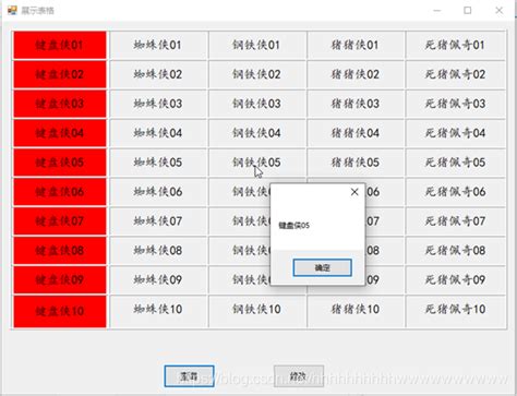 winform——tablelayoutpanel实例 winform tablelayoutpanel csdn博客