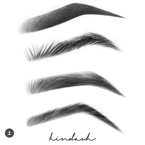 Instagram Eyebrows Sketch Glitter Eyebrows Eyebrows