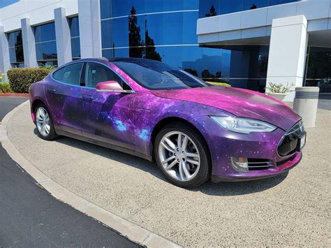 Tesla Satin Nebula Wrap Like Royalty