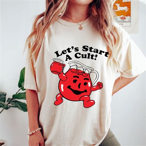 Lets Start A Cult Kool Aid Shirt Lets Start A Cult Shirt Kool Aid