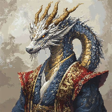 可爱正源儿的文生图作品人物像素画游戏立绘风格 新片场AI创作