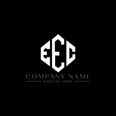 Premium Vector Eec Letter Logo Design With Polygon Shape Eec Polygon