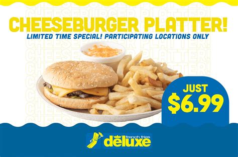 Deluxe French Fries In House And Online Specials