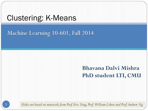 PPT Clustering K Means PowerPoint Presentation Free Download ID 6540842