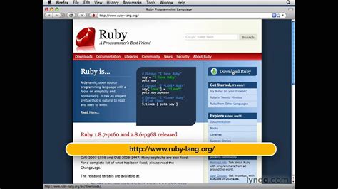 Ruby For Mac Install Stronglasopa