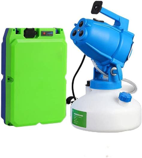 Amazon co jp Epidioxi 4L噴霧器 電動充電式 霧吹き スプレー エアゾール 3穴タイプ 大容量タンク 背負い式 90分
