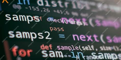 Premium Photo Computer Script Mobile App Developer Programmer Developer