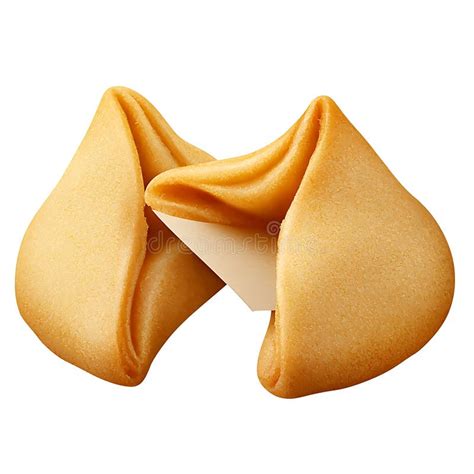 Delicious Fortune Cookie With Hidden Message Stock Illustration Illustration Of Individual