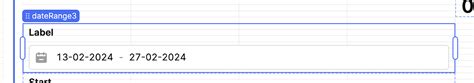 Bug When Using Start Date Of Date Range Component 💬 App Building