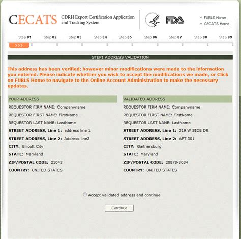 Enter A Certificate To Foreign Government Cfg Application Step By