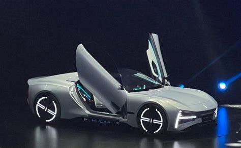 未来感十足，奇瑞新能源icar Gt概念车，纯电双门轿跑腾讯新闻