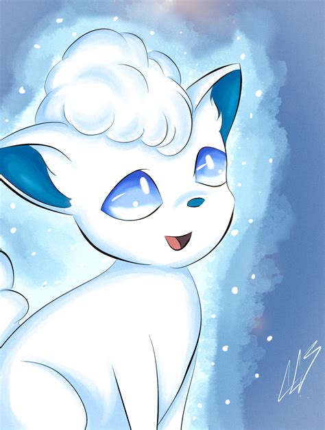 Vulpix Alolan By Neversmiled On Deviantart