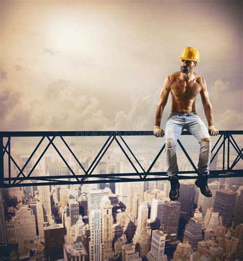 Mason At Work Stock Image Image Of America Horizon 47276117