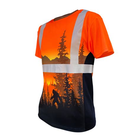 Wildland Sasquatch Orange Class 2 Type R Safety Shirt