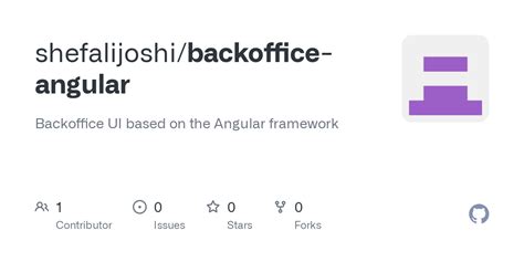 Github Shefalijoshibackoffice Angular Backoffice Ui Based On The Angular Framework