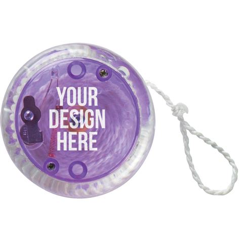 Imprinted Light Up Yo Yos 1 5 X 2 25 Dia
