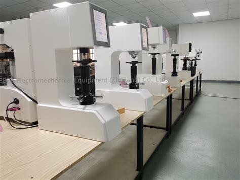 High Precision Load Cell Motorized Loading Rockwell Hardness Testing Machine Hardness Testing