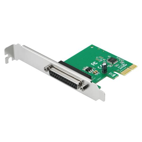 1 Port Pci Express Db25 Parallel Adapter Card For Printer