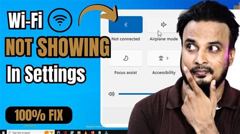Fix Wifi Not Showing In Windows 11 Settings Fix Missing Wifi Icon
