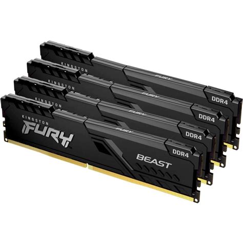 Оперативная память 32Gb DDR4 3200MHz Kingston Fury Beast Black ...