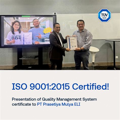TÜv SÜd On Linkedin Iso9001 Tuvsud Indonesia Qms