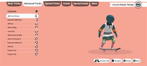 Olliolli World Basic Advance And Special Tricks