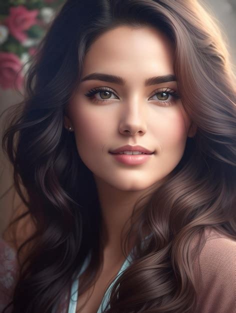 Premium Ai Image Very Beautiful 20 Year Old Woman
