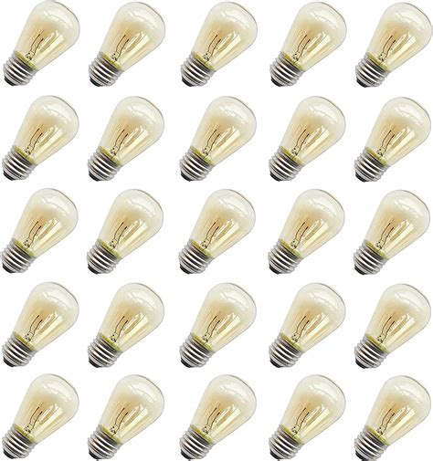 Rolay 11w Outdoor String Light Bulbs S14 Incandescent Replacement